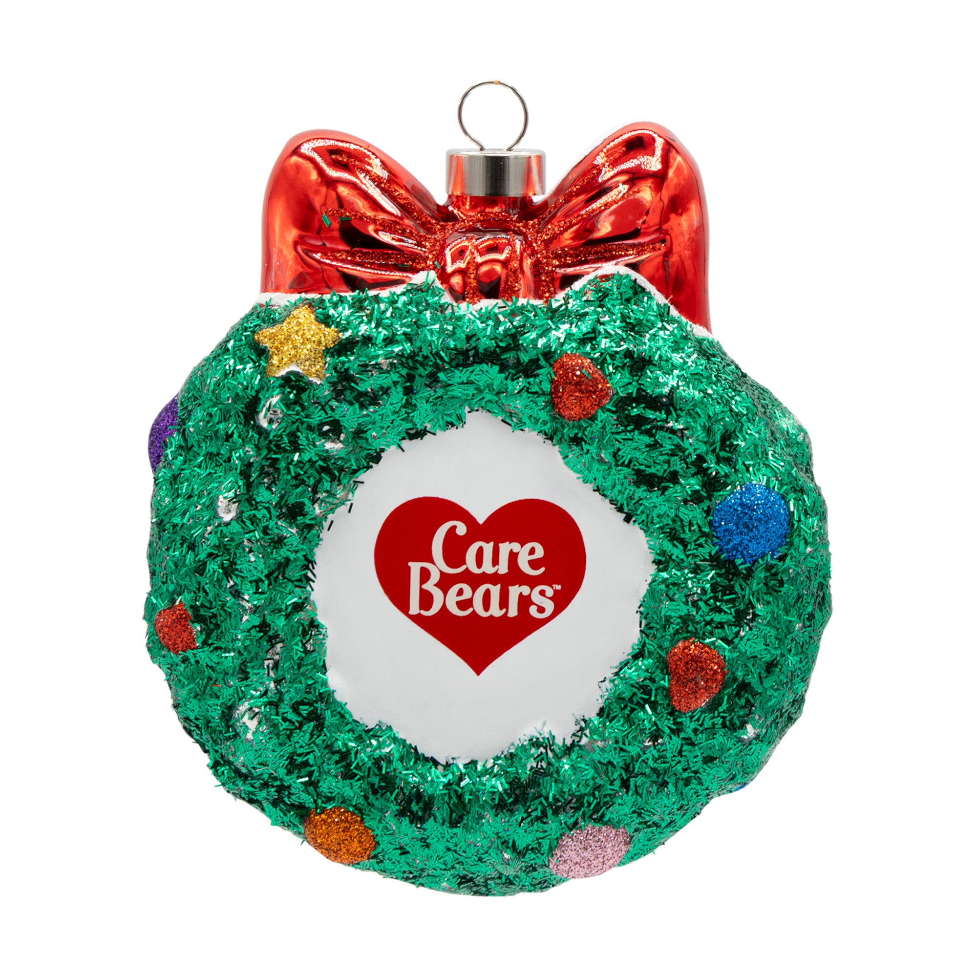 Christmas Wishes Bear Wreath